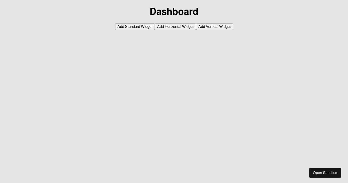 Basic Template Codesandbox