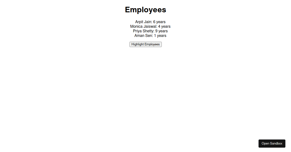 employee-list - Codesandbox
