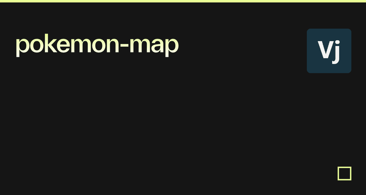 pokemon-map - Codesandbox