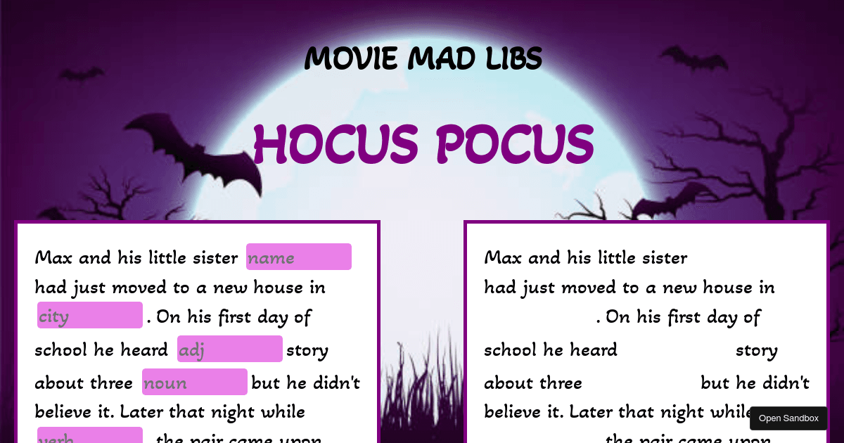 Recoded-Spark-Turkey-2022/mad-libs-lorem-ipsum - Codesandbox