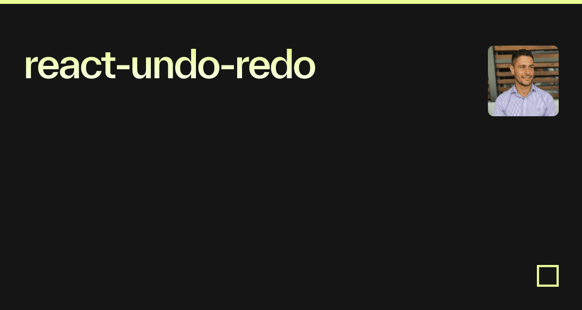 react-undo-redo - Codesandbox