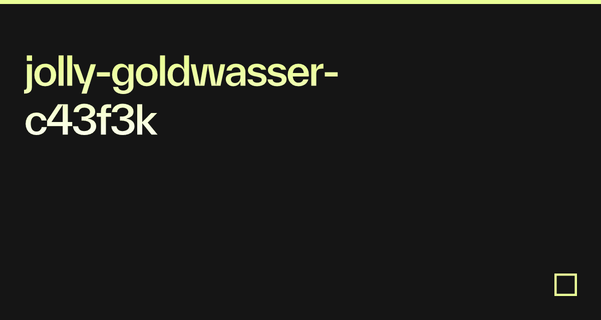 jolly-goldwasser-c43f3k - Codesandbox
