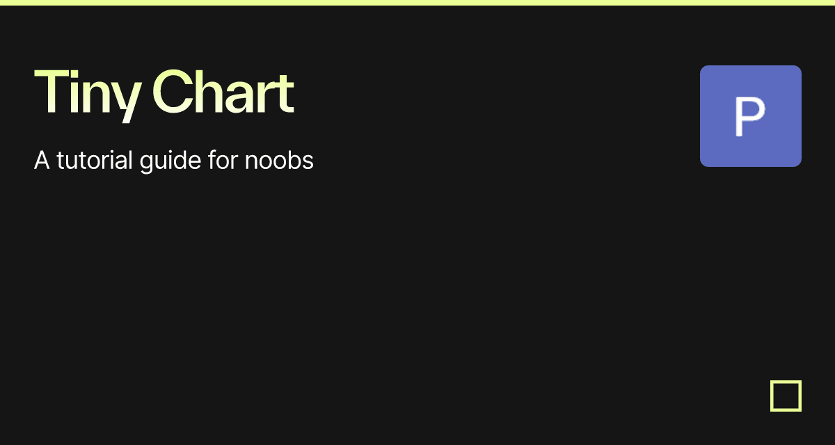 Tiny Chart - Codesandbox