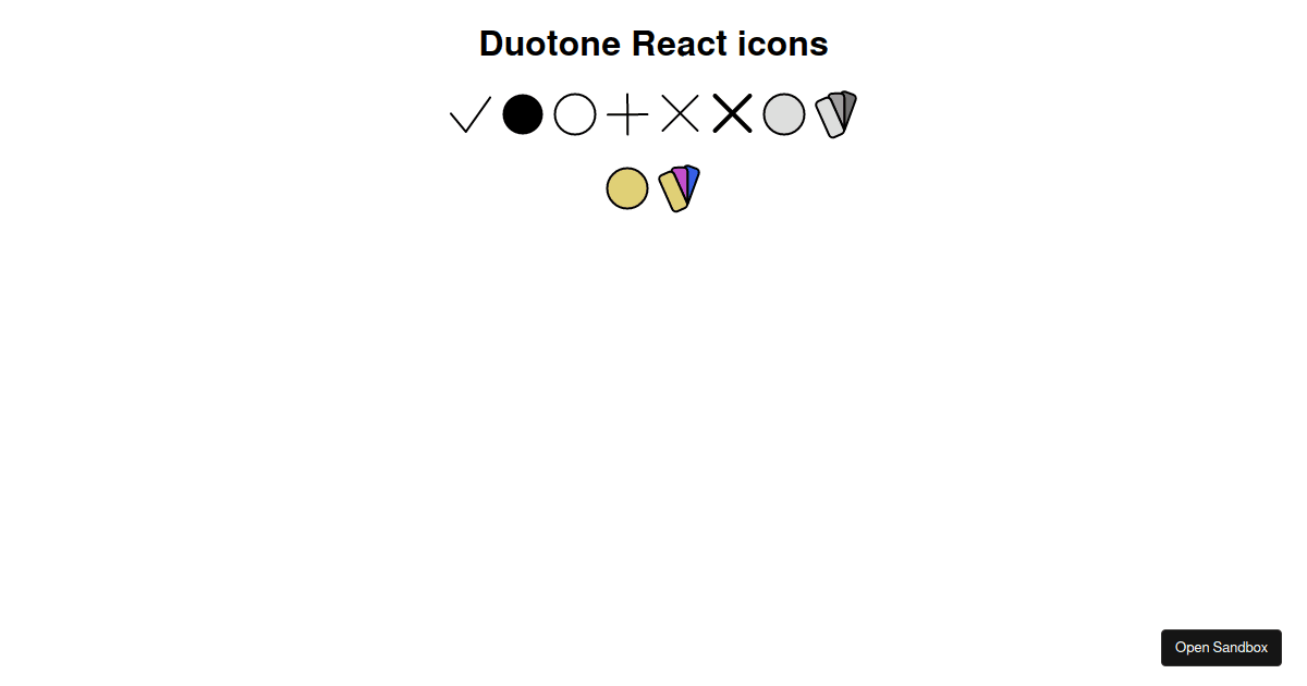 react-icons-duotone - Codesandbox