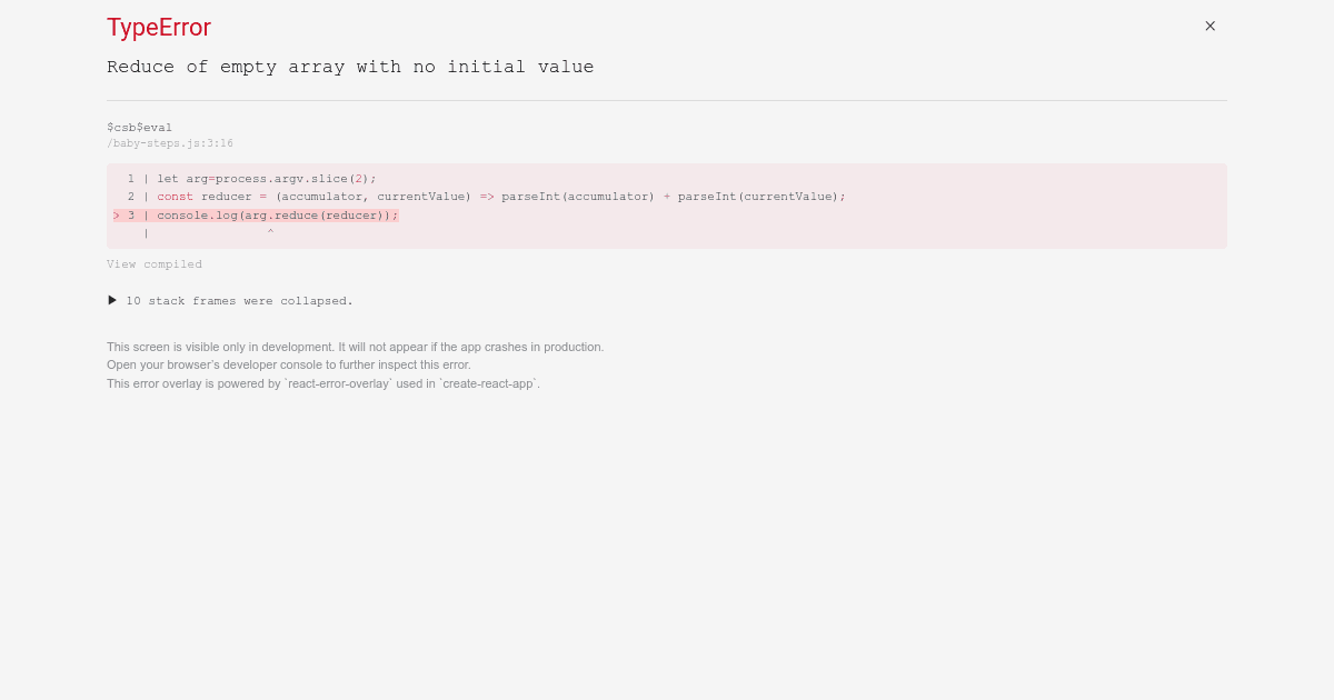 js-checkpoint - Codesandbox