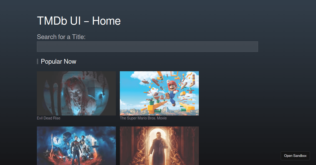 ivi-movie-app-with-state-machine - Codesandbox