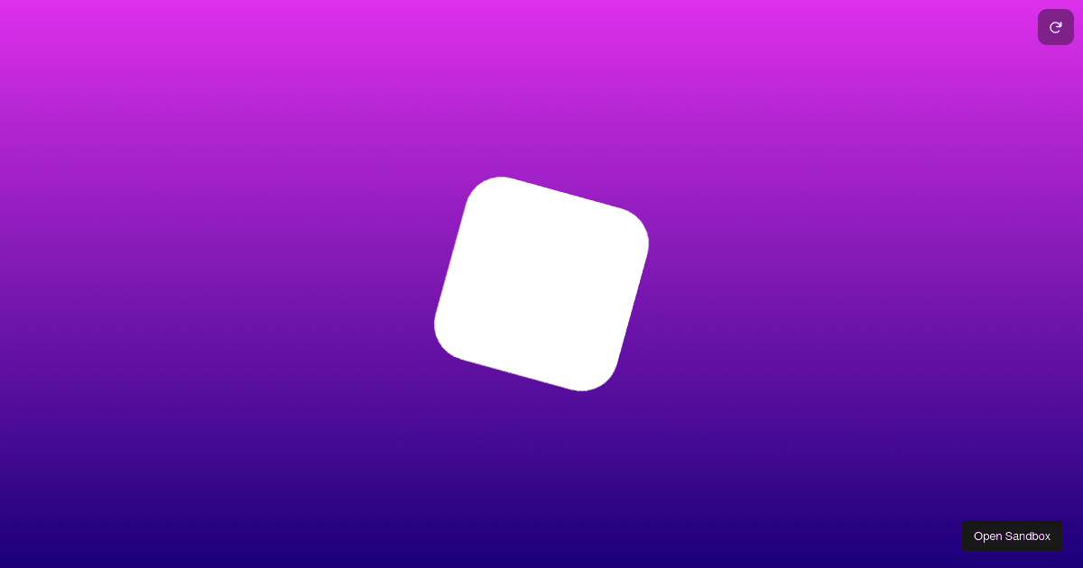 Framer Motion: Keyframes (forked) - Codesandbox