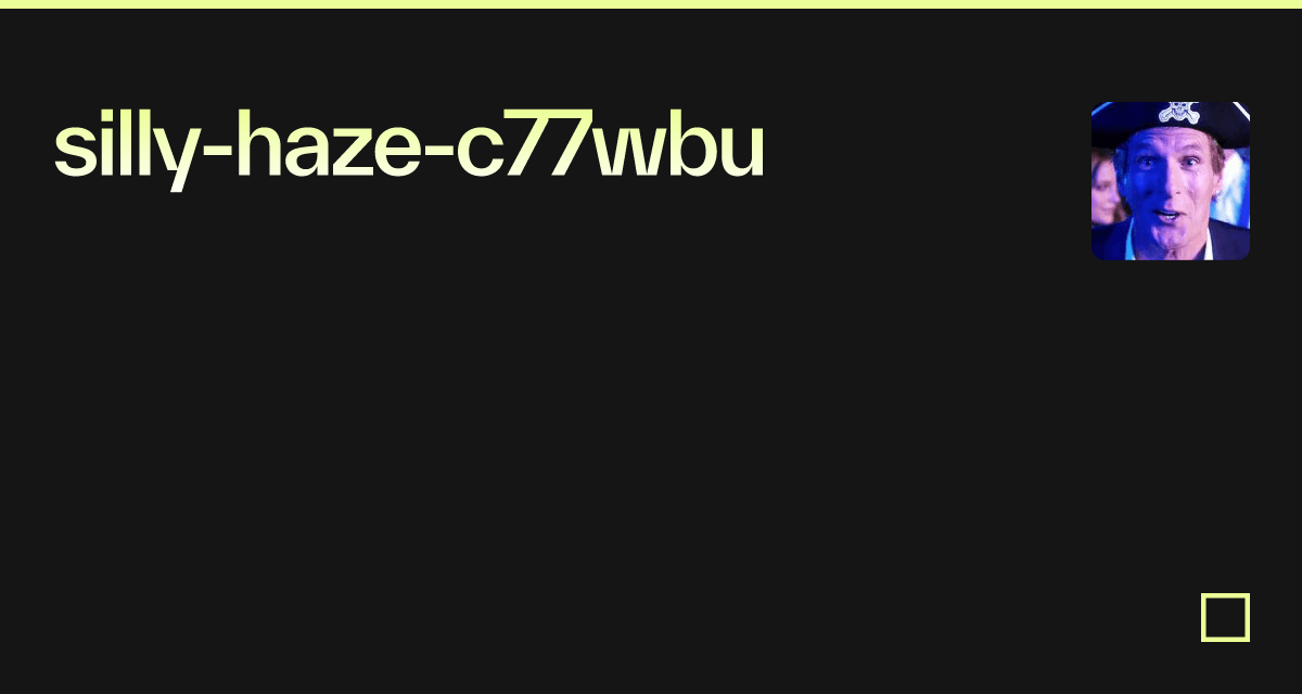 silly-haze-c77wbu - Codesandbox