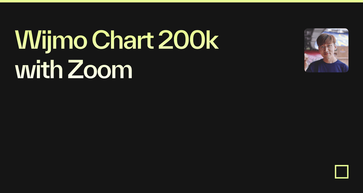 Wijmo Chart 200k with Zoom - Codesandbox