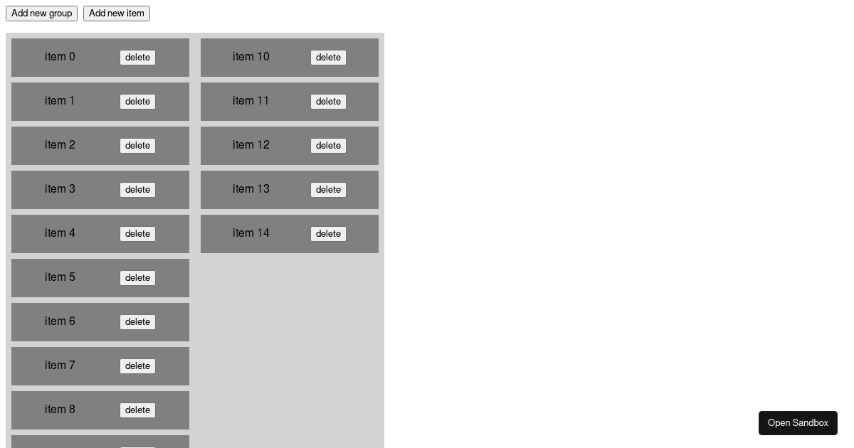 React Drag And Drop (react-beautiful-dnd) - Codesandbox