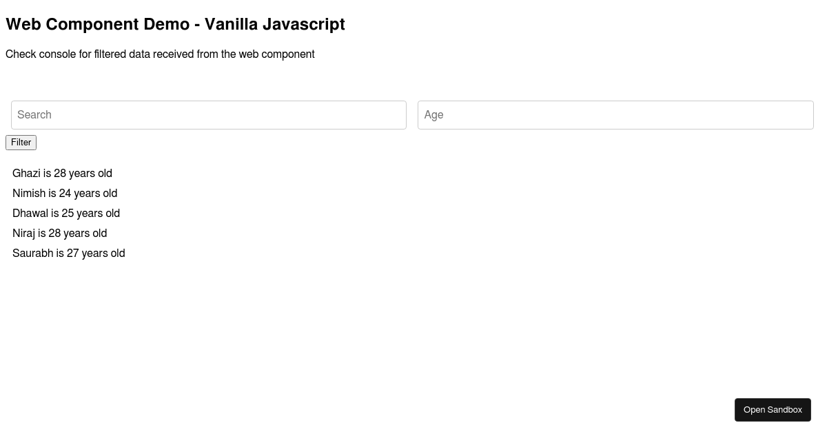 wc-demo-js - Codesandbox