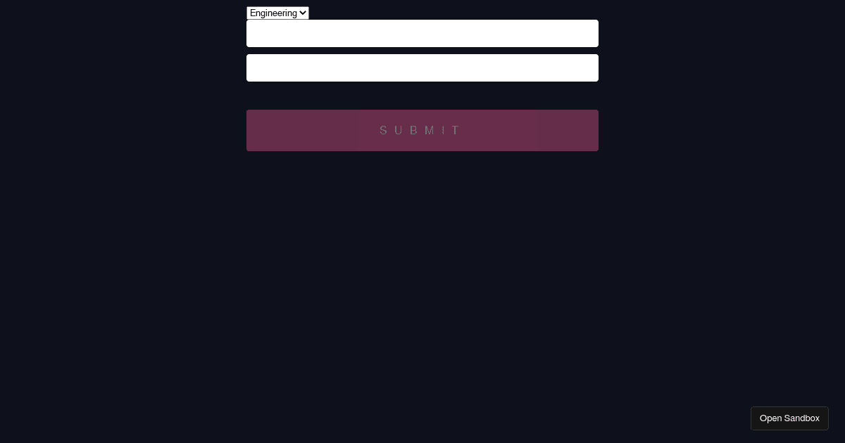 React Hook Form - Register (forked) - Codesandbox React Hook Form - Register (forked) - Codesandbox