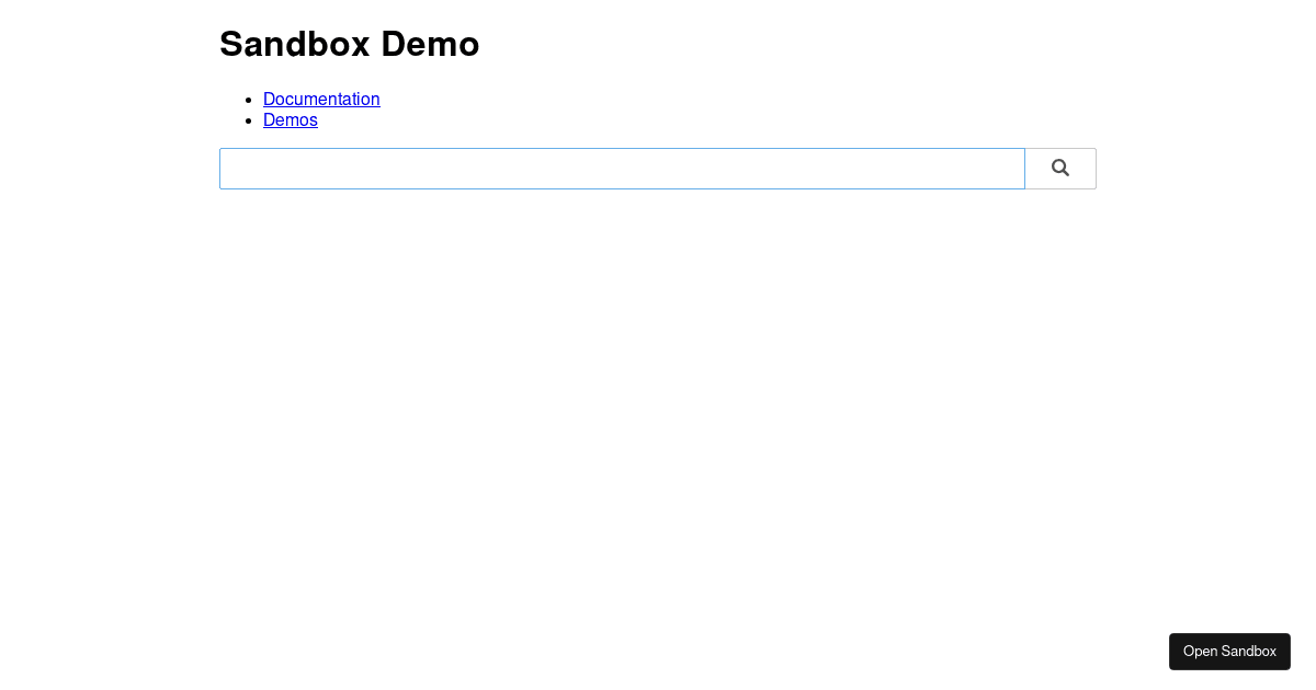 jquery-typeahead - Codesandbox