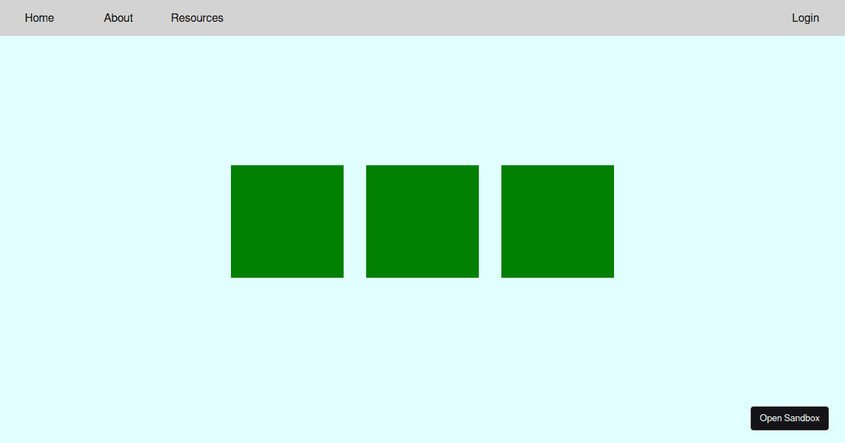 UB Css Task - Codesandbox