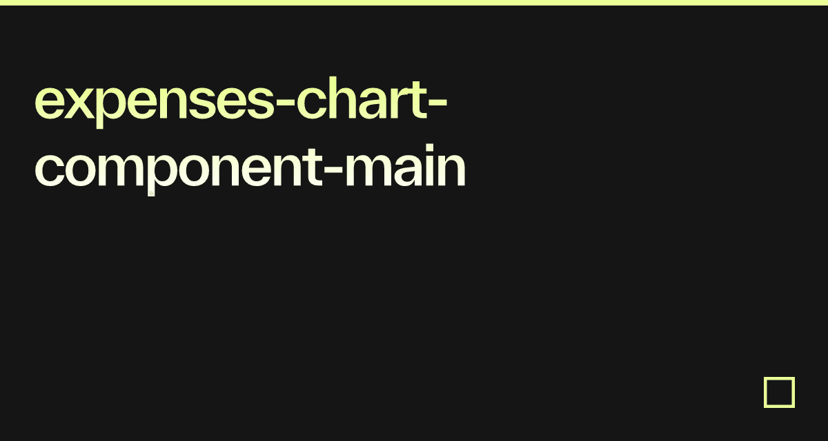 expenses-chart-component-main - Codesandbox