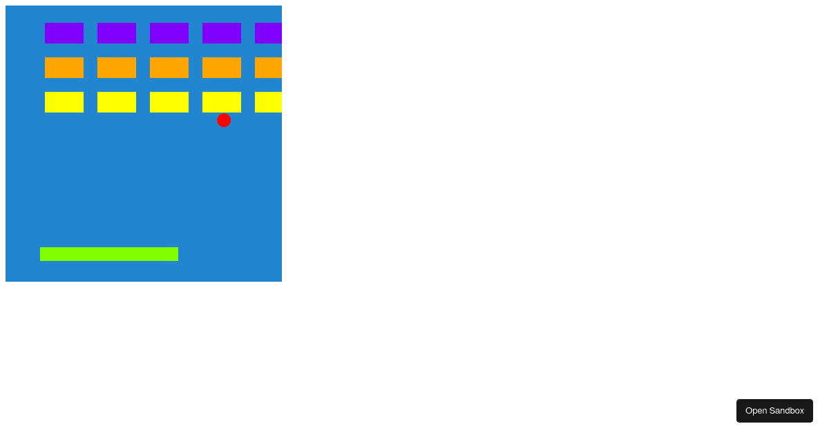 Excalibur Breakout - Codesandbox