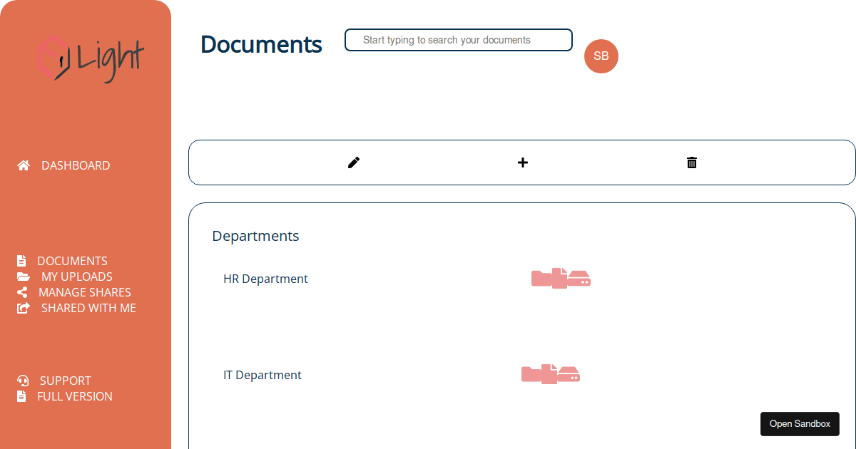 EisenVault-lite - Codesandbox