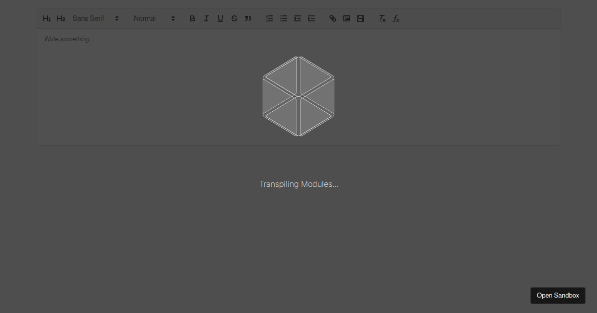 React Quill Editor With Image Resize Forked Codesandbox