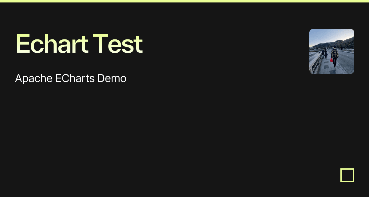 Echart Test - Codesandbox