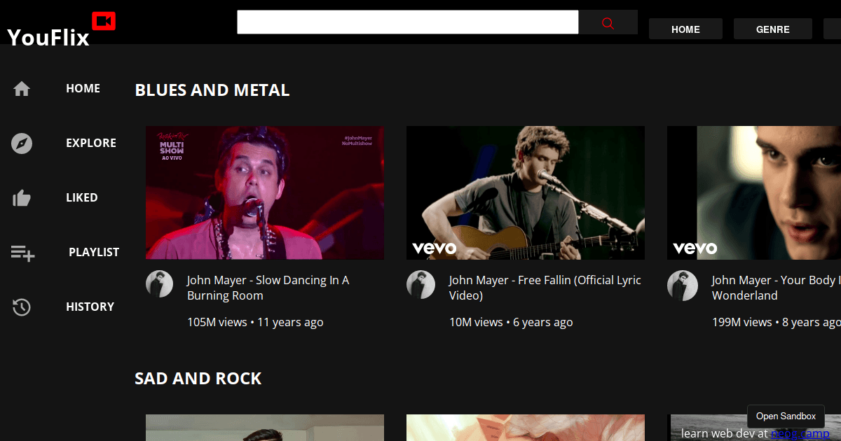 youflixx - Codesandbox