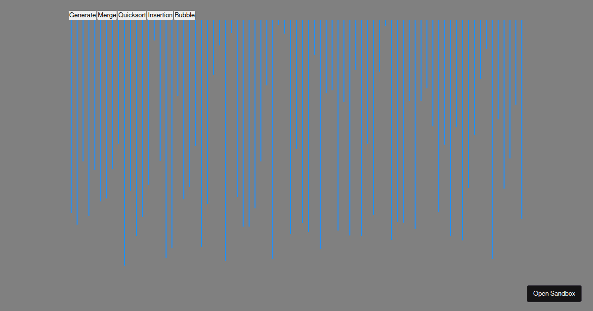 visualizer using canvas - Codesandbox