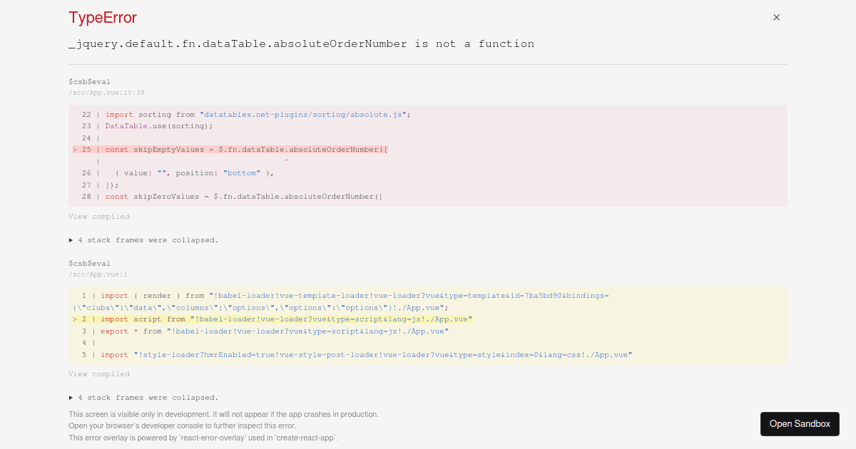 Datatables Option Api Example With Sorting Codesandbox 4736