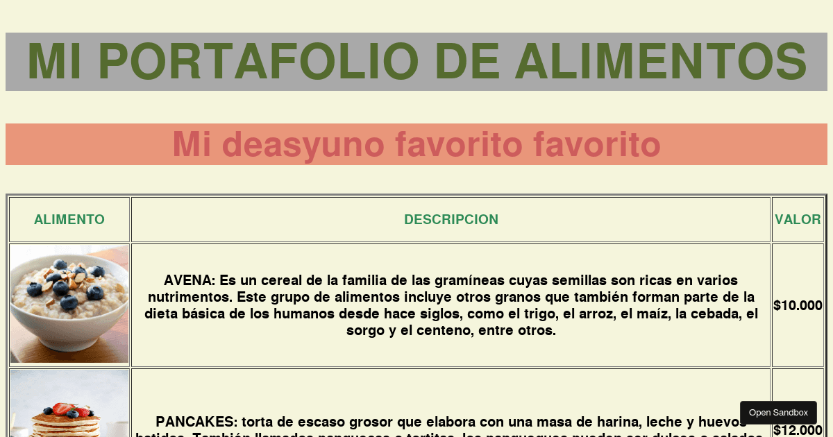Sesión 4 - Codesandbox