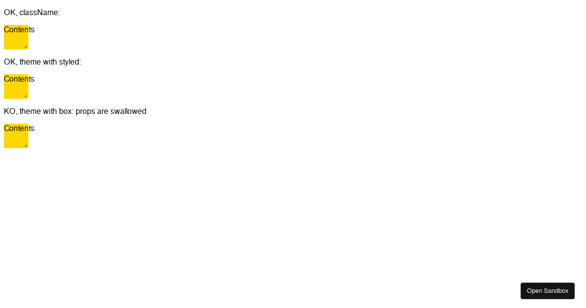 resizablebox prop collision - Codesandbox