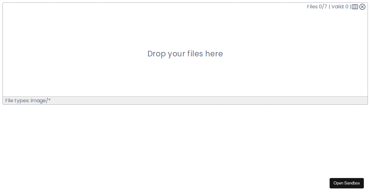Dropzone Ui Basic Forked Codesandbox