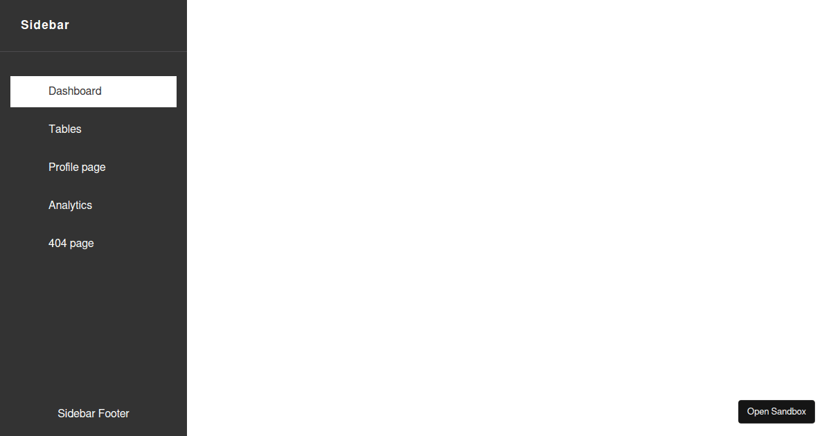 sidebar-app - Codesandbox