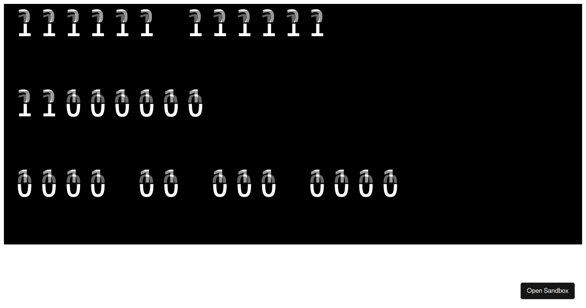 flap board - Codesandbox