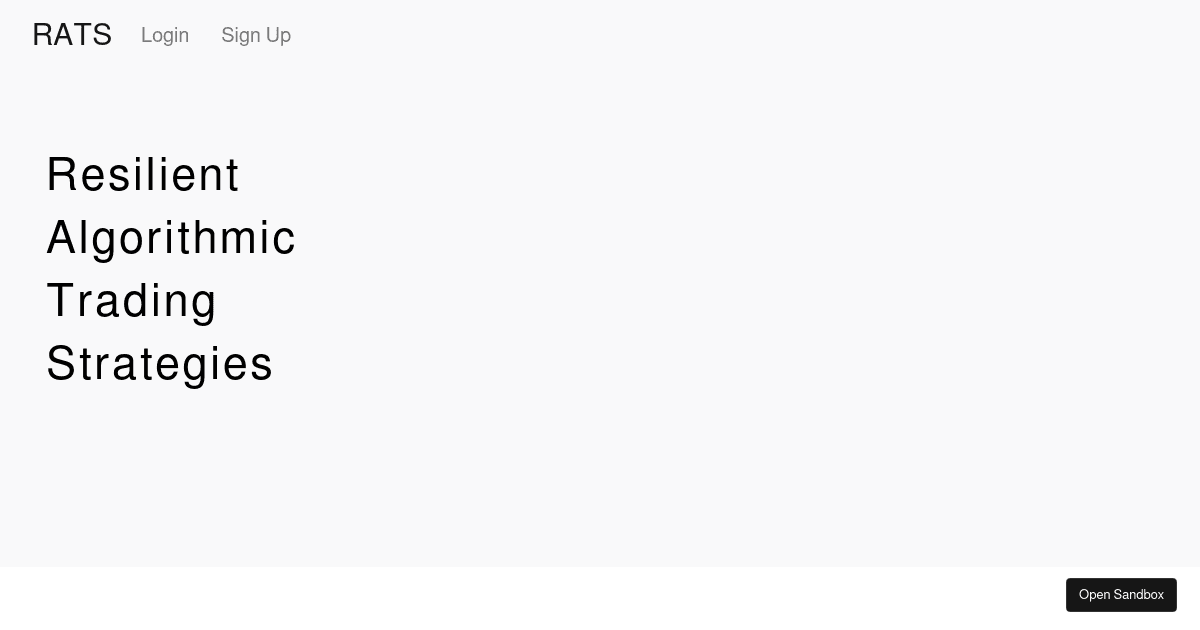 rats-frontend - Codesandbox