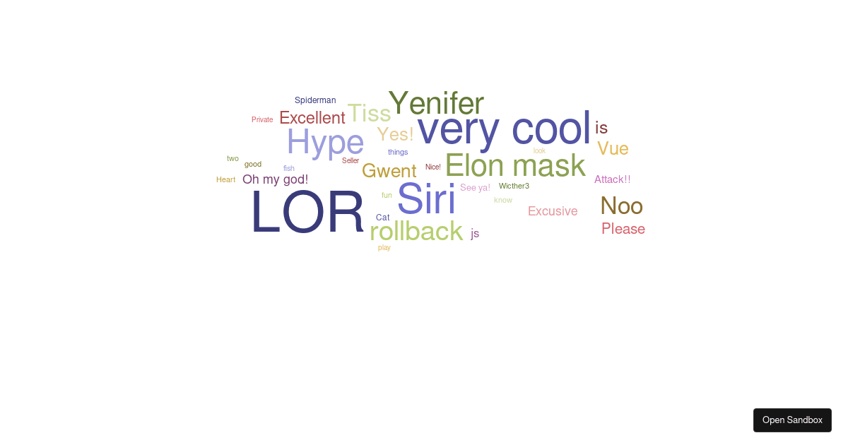 Vue Template (forked) - Codesandbox