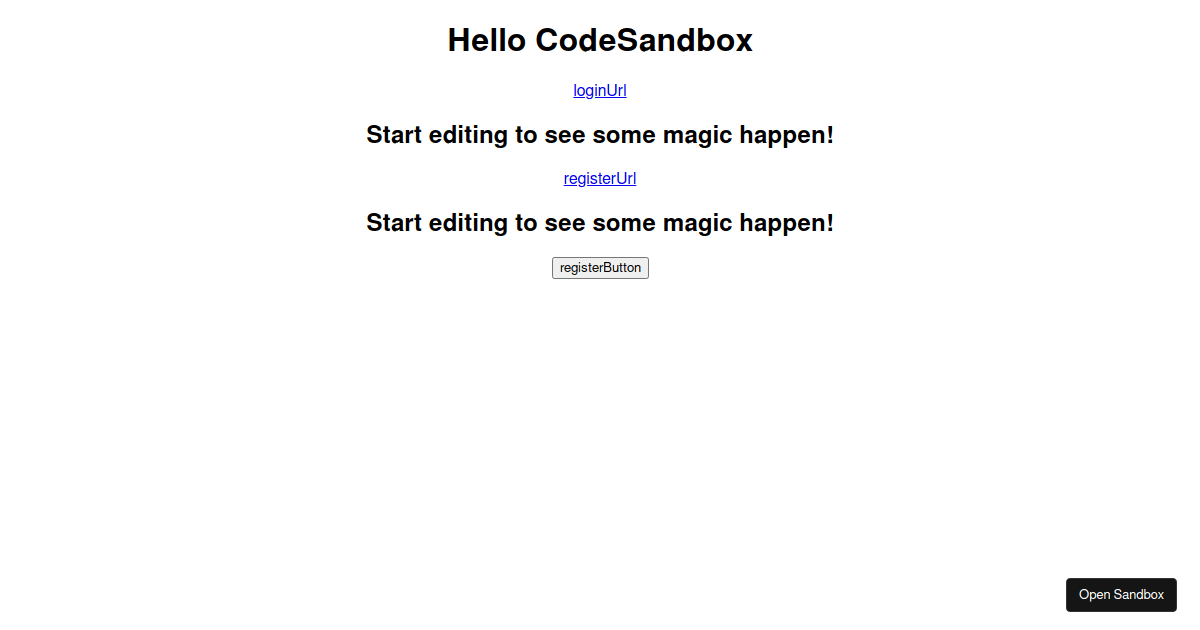 keycloak-js - Codesandbox