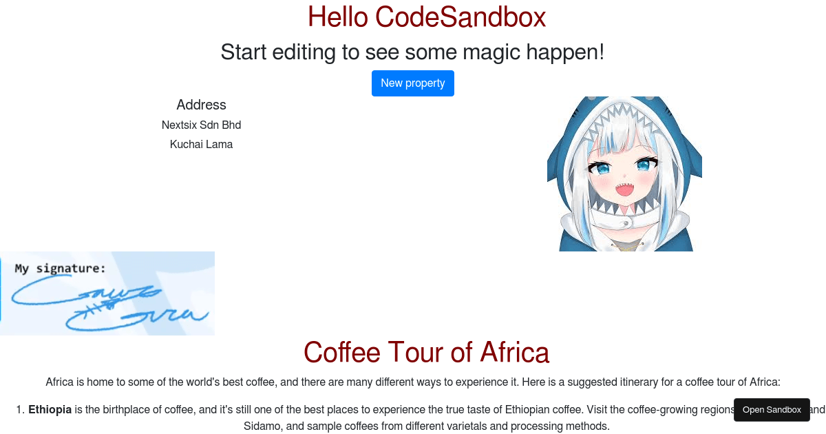 html2pdf (forked) - Codesandbox