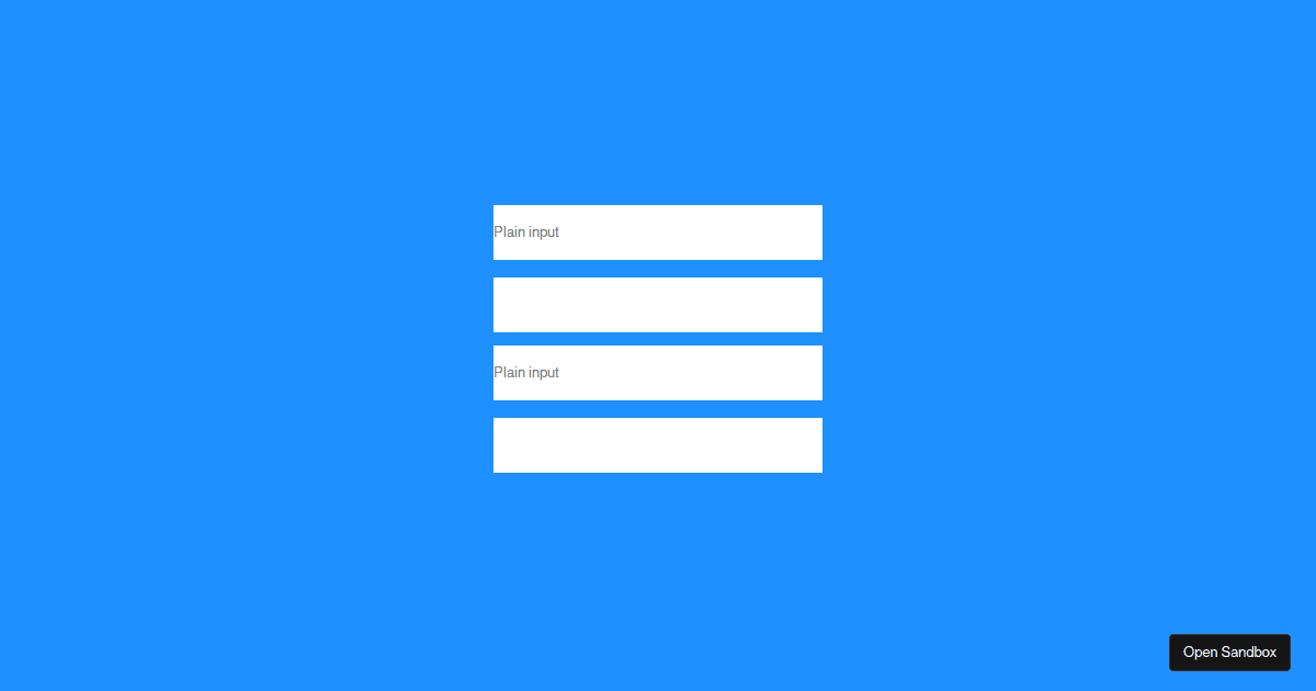 EditorJS - Codesandbox