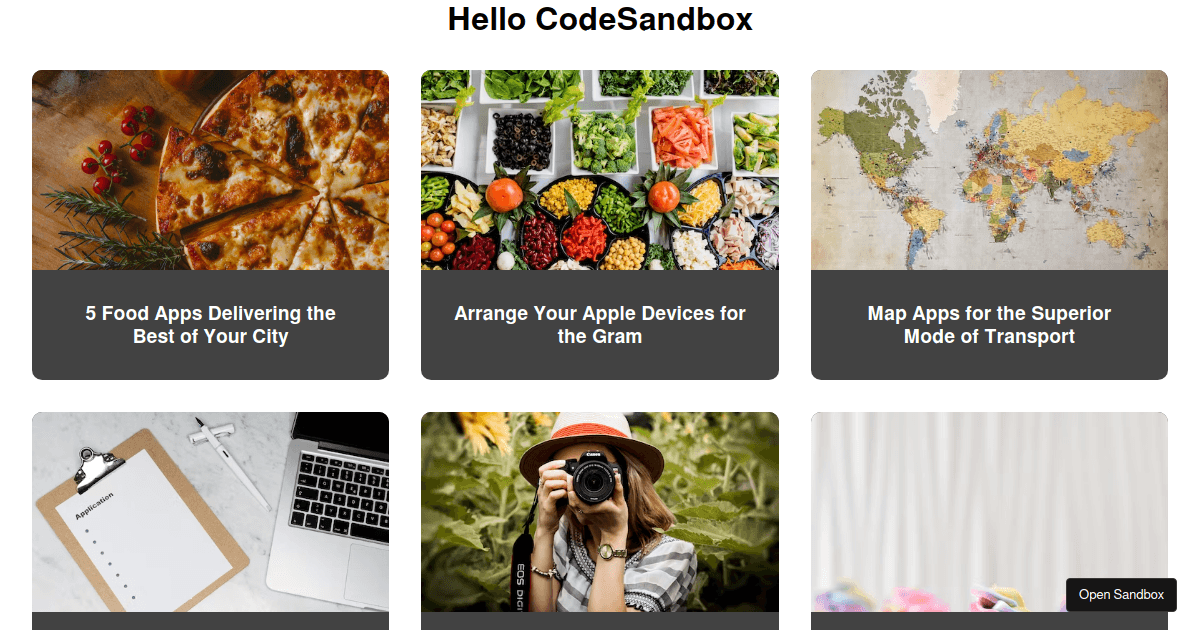 animate-page-transition - Codesandbox
