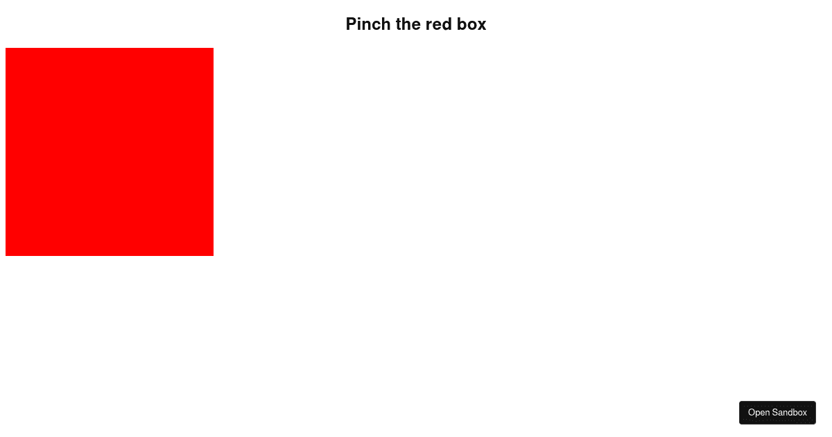 use-gesture-pinch - Codesandbox