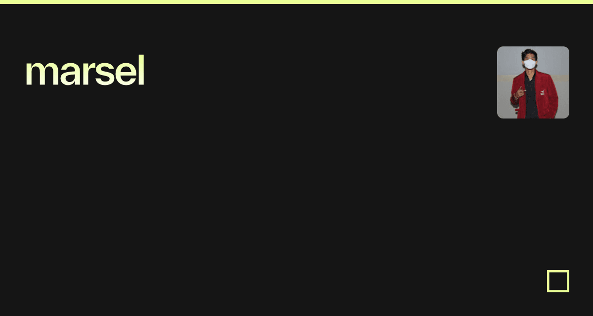 marsel - Codesandbox