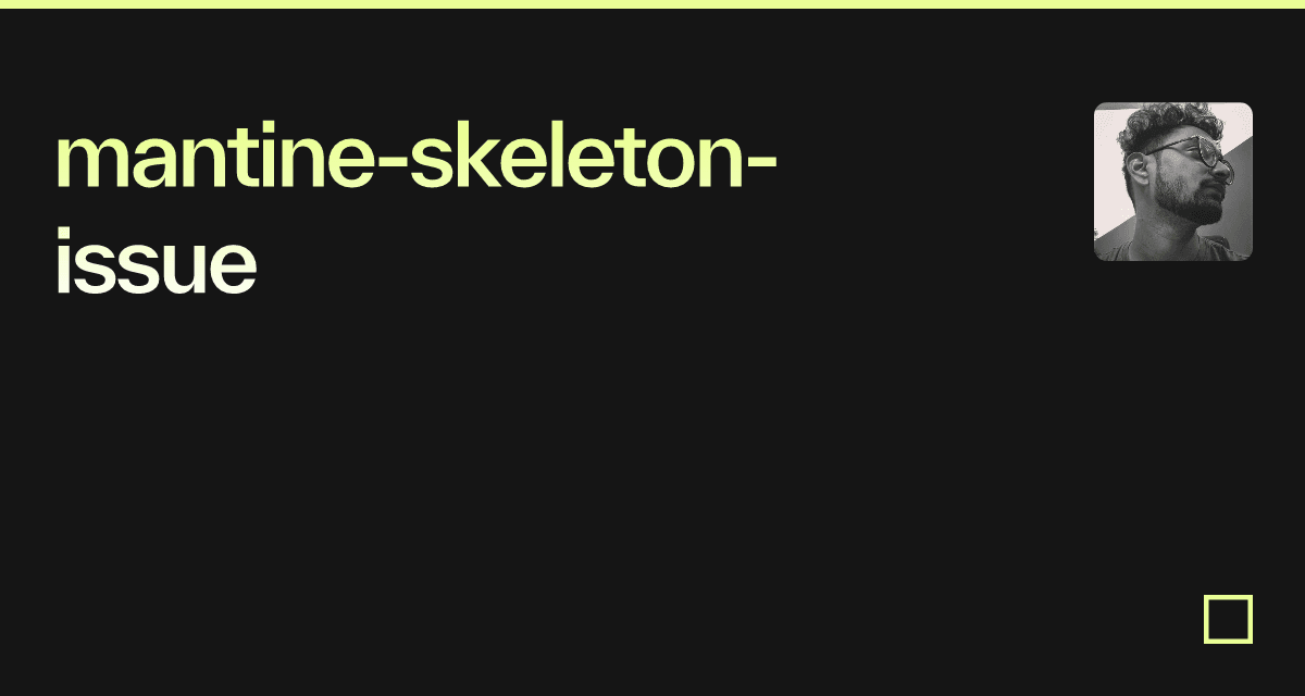 mantine-skeleton-issue - Codesandbox