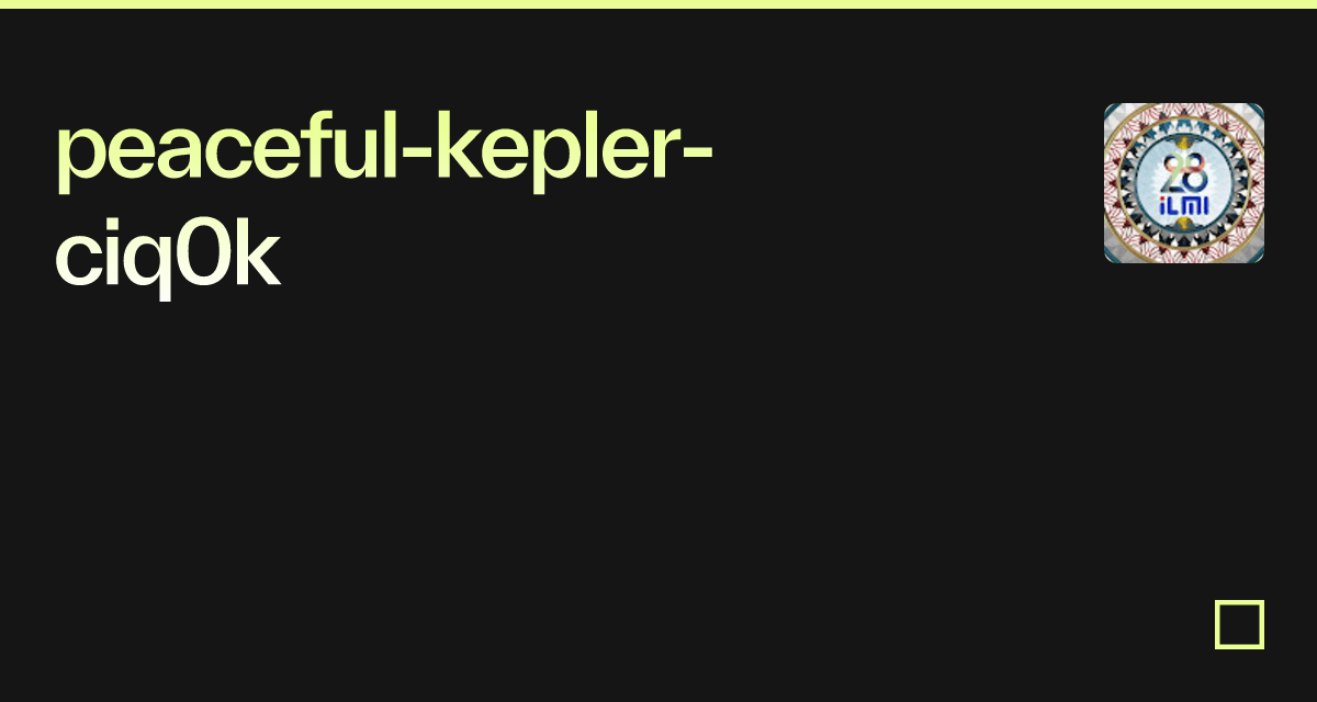 peaceful-kepler-ciq0k - Codesandbox