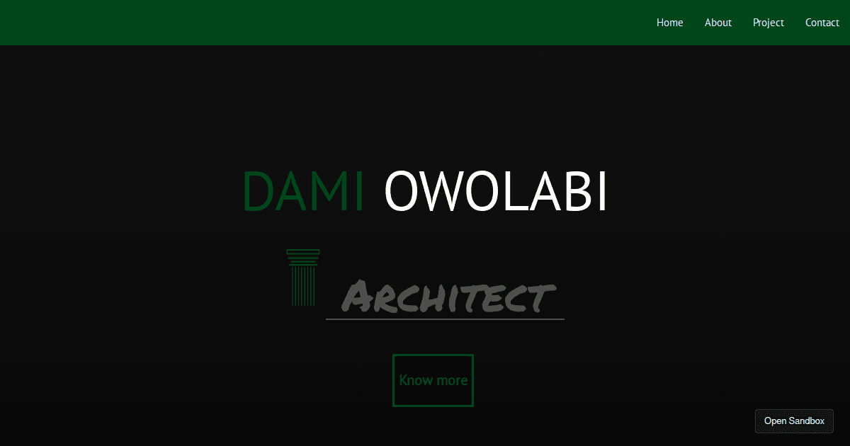 Ango-Jay/arc-portfolio - Codesandbox