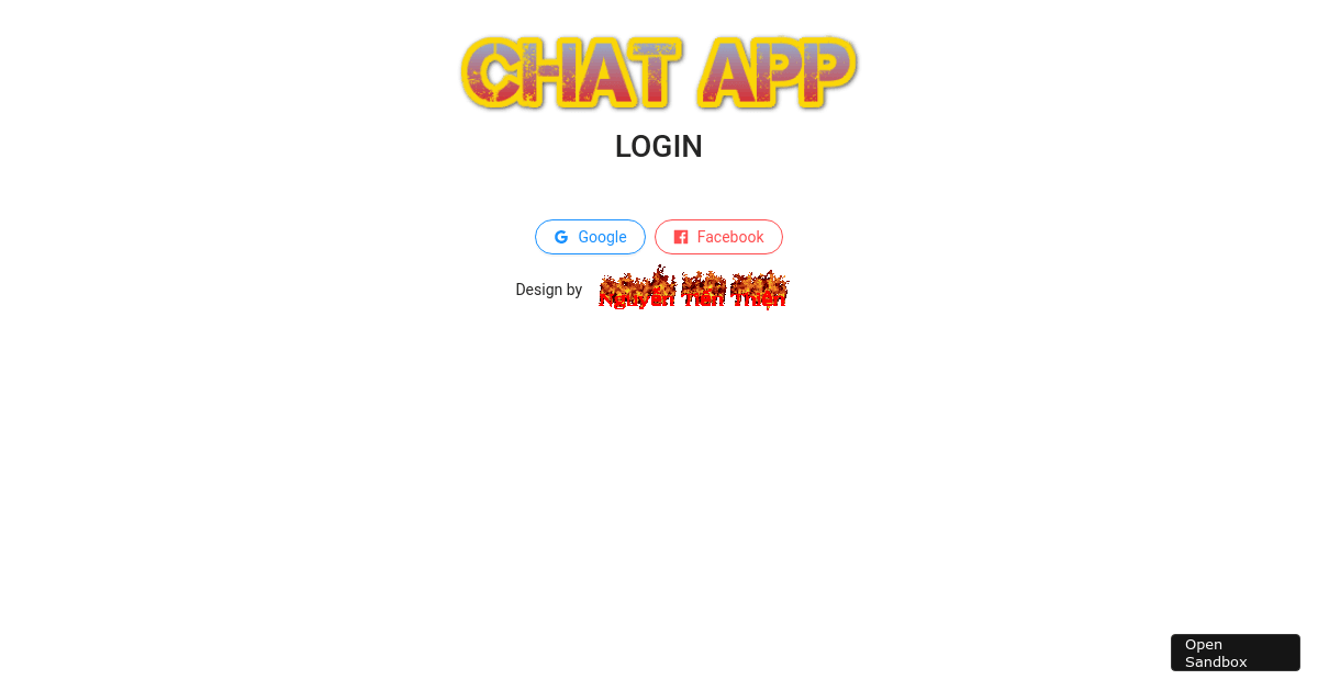chat-app - Codesandbox