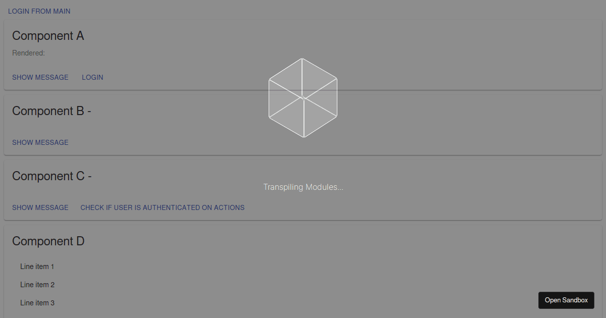 Unosquare best practices - React context #3 - Codesandbox
