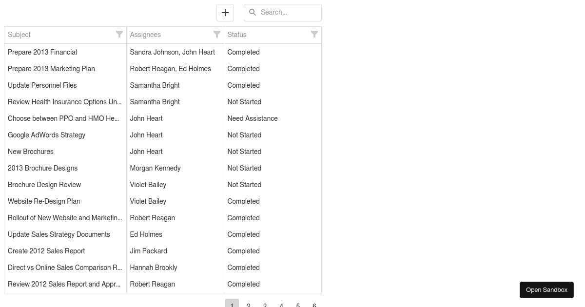 Custom Editors - DevExtreme Data Grid - Codesandbox