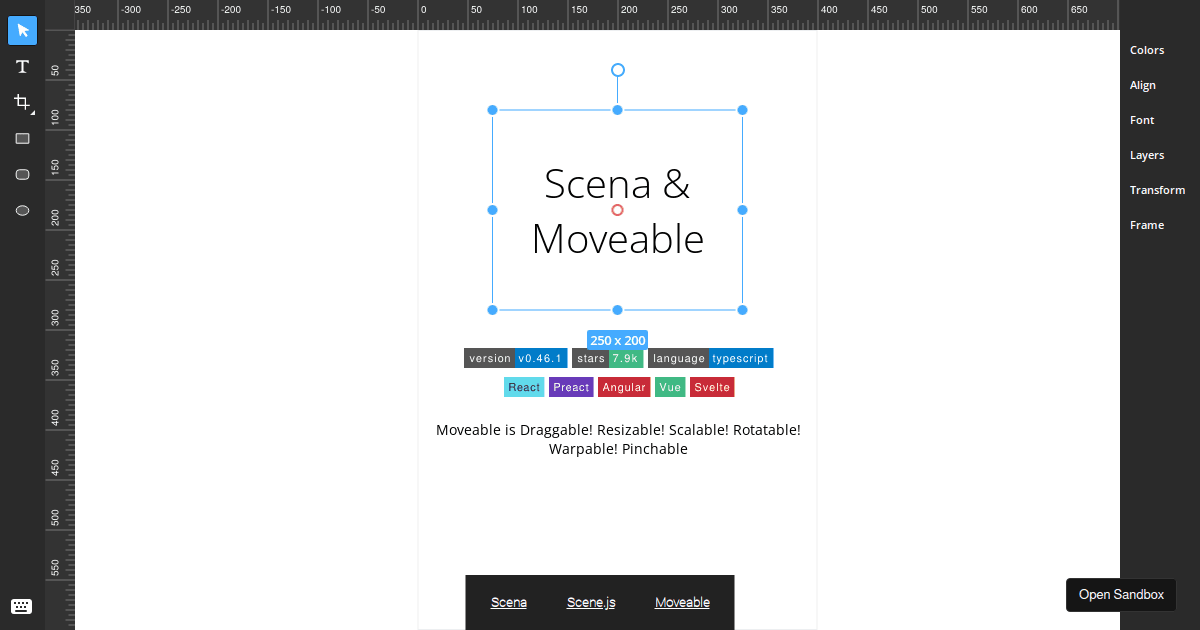 react-moveable - Codesandbox