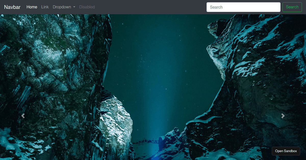 Carousel Bootstrap - Codesandbox