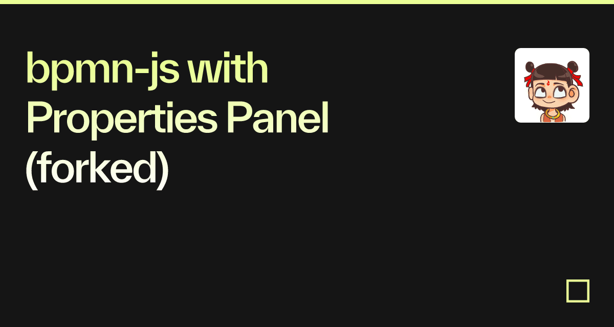 bpmn-js with Properties Panel (forked) - Codesandbox bpmn-js with Properties Panel (forked) - Codesandbox