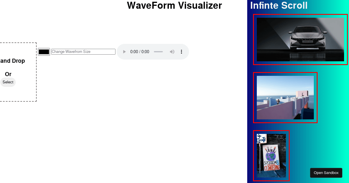 waveform-visualizer - Codesandbox