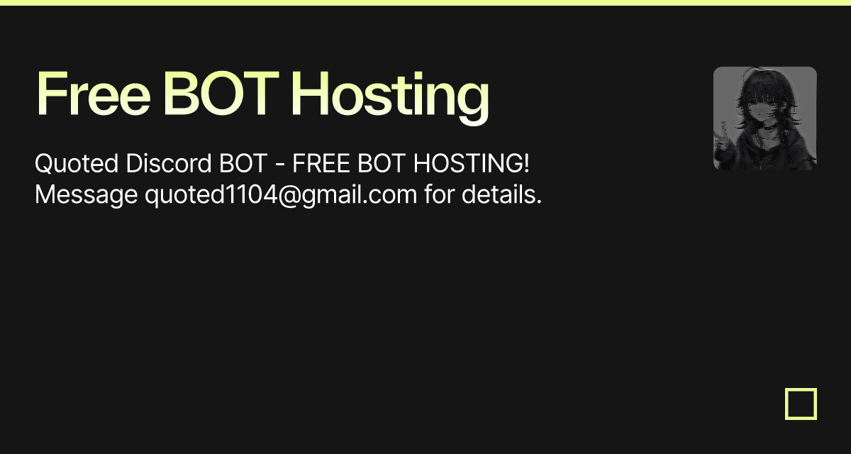 Free BOT Hosting - Codesandbox